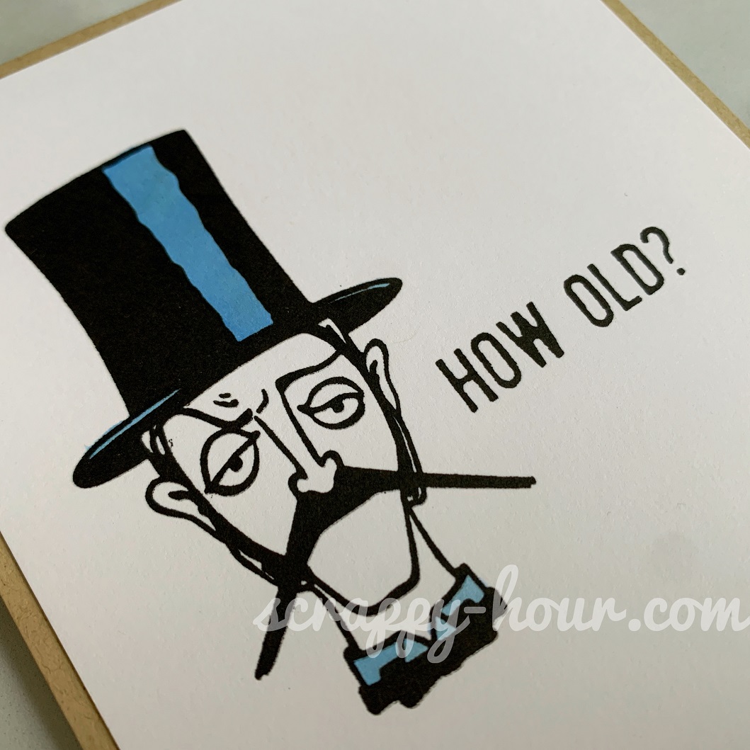 Masculine Birthday Card - Scrappy Hour